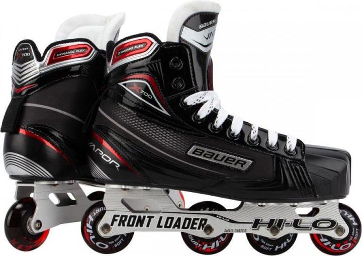 Bauer RH X700 SR Rollhockey-Torwart-Schlittschuhe (D, SR 8 – 43) (43) - Galaxus