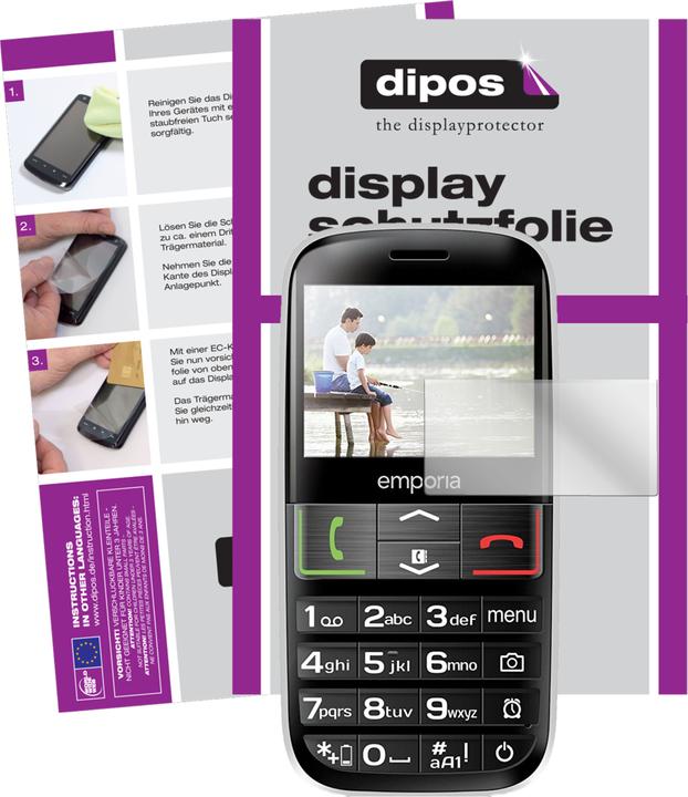 Dipos Displayschutzfolie Crystalclear (2 Stk., Emporia Euphoria V50 ...
