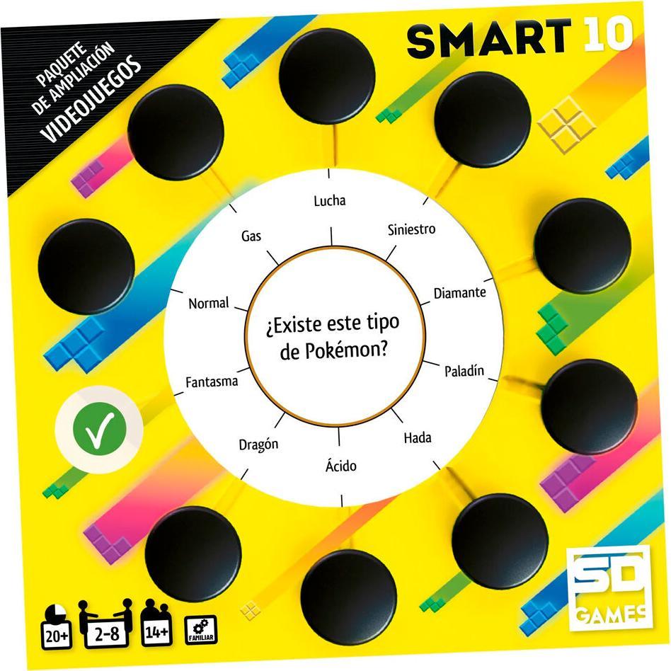 SD Games Spanish Smart 10 Game Expansion Videogames
