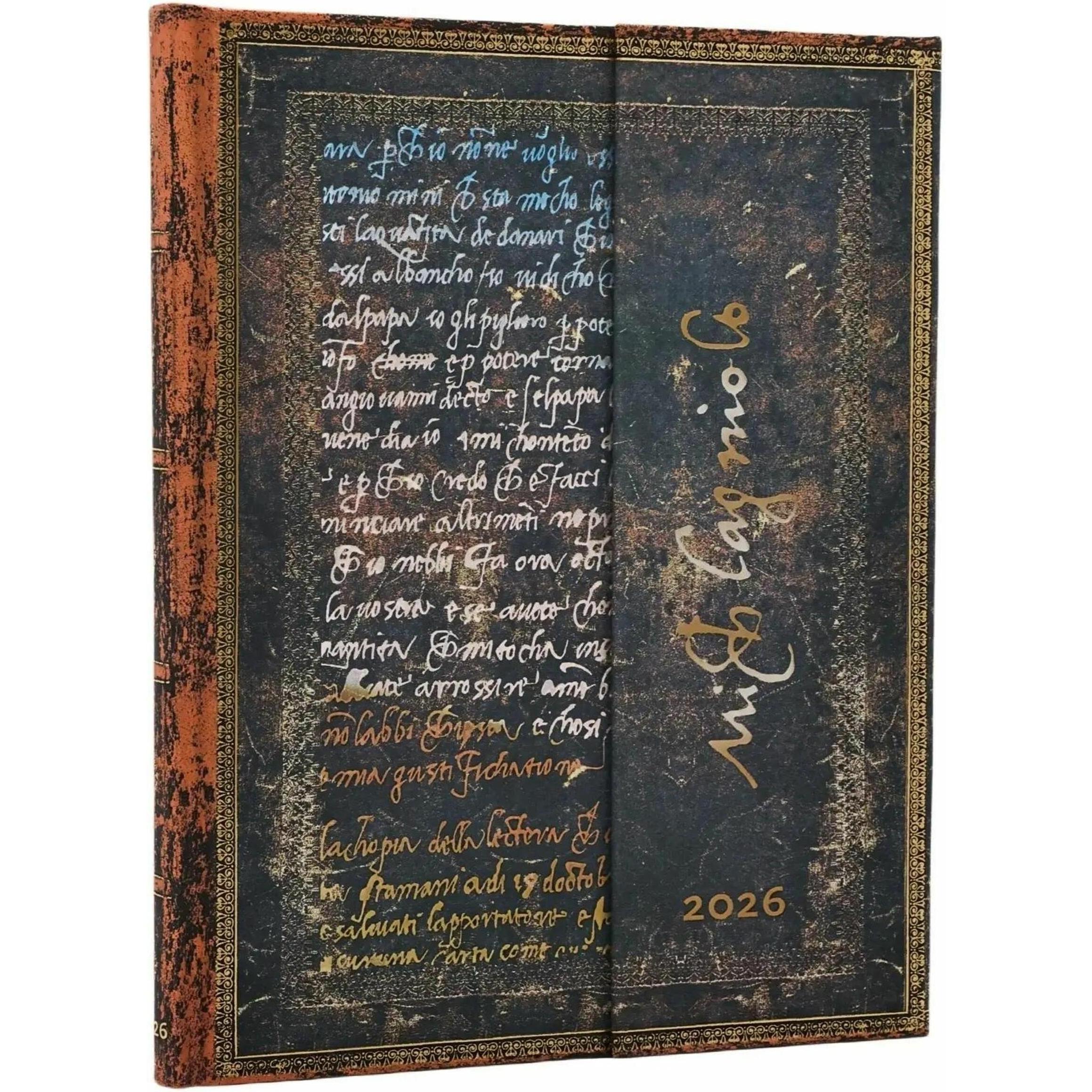 Paperblanks Die Kalender für 2026 Michelangelo, Handschrift - Galaxus