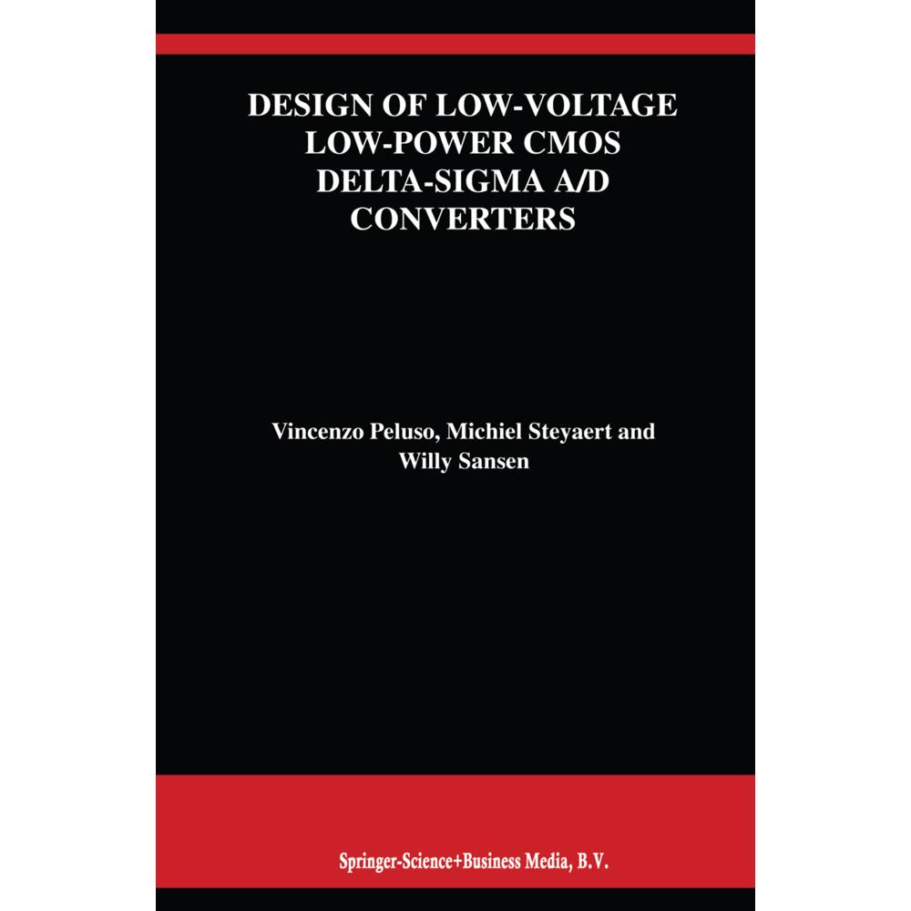 Springer Design of Low-Voltage Low-Power CMOS Delta-Sigma A/D Converters - Galaxus