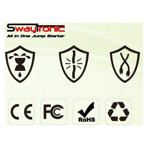 Swaytronic All in One Jump Starter + vignette autoroute gratuite 2019 ...
