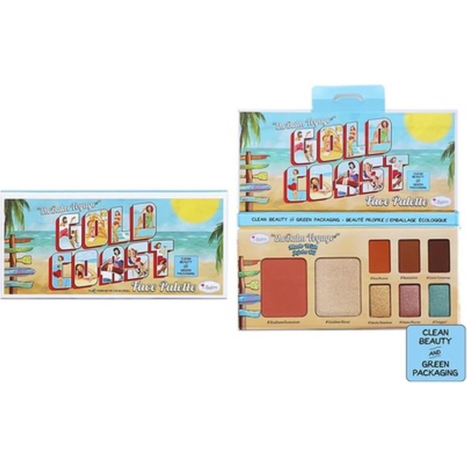 The Balm Gold Coast Face Palette Multifunctional Makeup Palette 10G ...