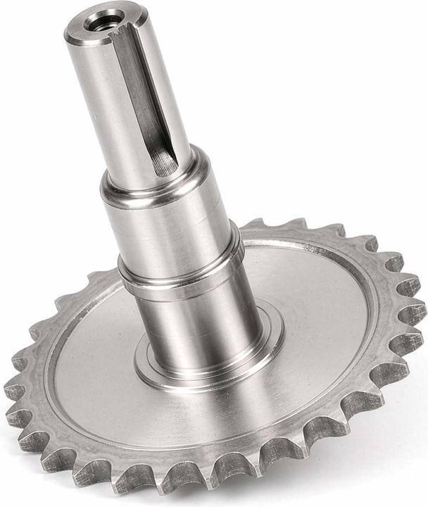 Wiltec Ölbadkupplung Ersatzteil Antriebswelle 22 mm 28T Benzinmotor 6,5 ...