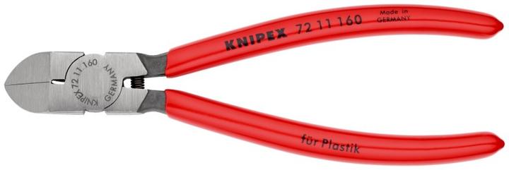 Knipex Plastic side cutters DIN ISO 5743 L.160mm 45deg. threaded w ...