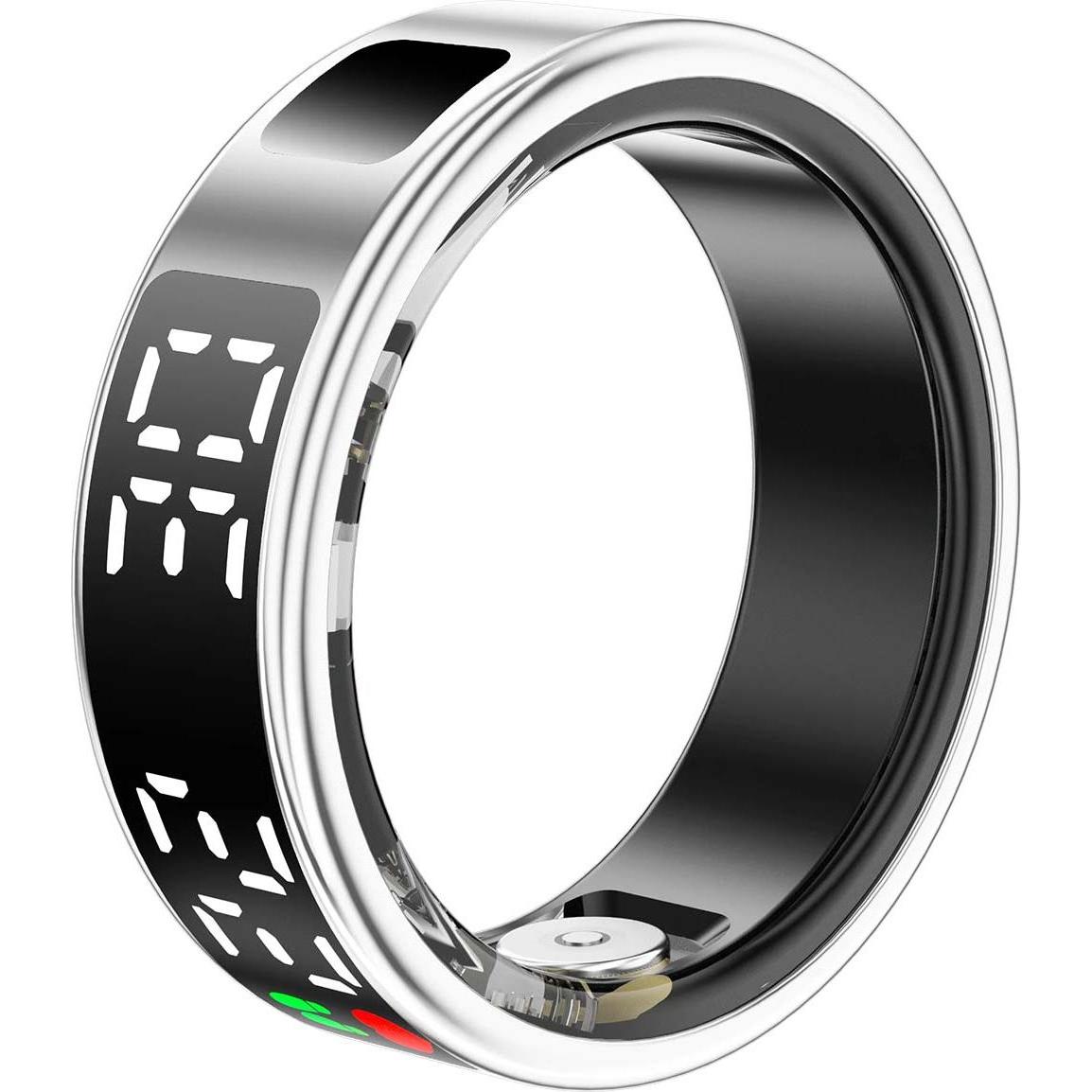 Avizar Smart Ring Grösse 12 Saturn LED mit Ladeetui - buy at Galaxus