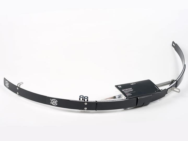 BLB Classic Alloy Mudguard Set - VR + HR - black matt (Mudguard set ...