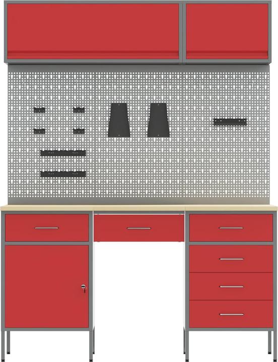 vidaXL Industrielle Werkbank - kaufen bei Galaxus