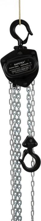 Safetex Stirnradflaschenzug 250kg 6m Hub schwarz - acquista su Galaxus