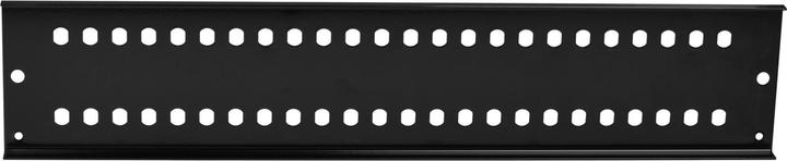 EFB Elektronik Frontblende 2 HE 48 x ST/FC D-hole schwarz (VSB2HE-FP-SW ...