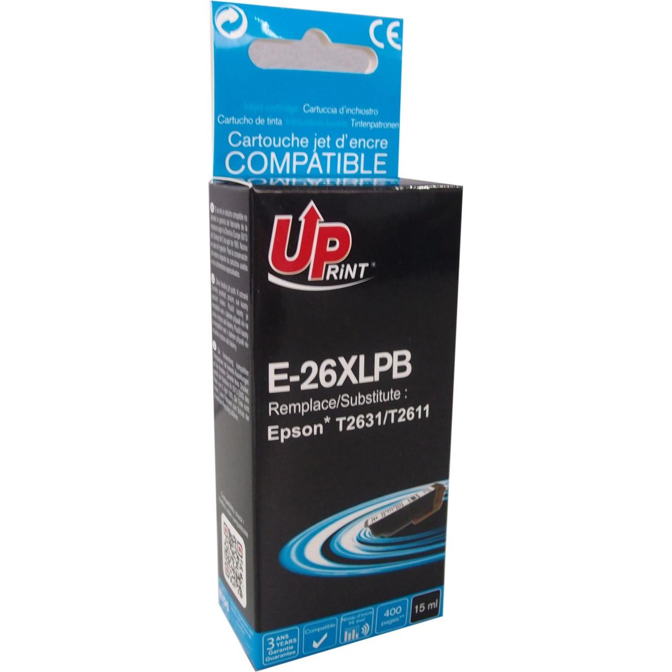 Printer accessories Uprint Tintes kārtridžš UPrint Epson 26XLPB T2631 ...