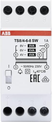 ABB TS8/4-6-8SW TS8/4-6-8SW Beltransformator 230V - kopen bij Galaxus