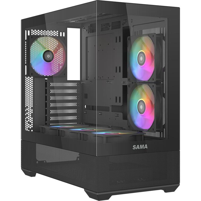 Sama Gears V40, Black ATX Mid-tower Case - buy at Digitec
