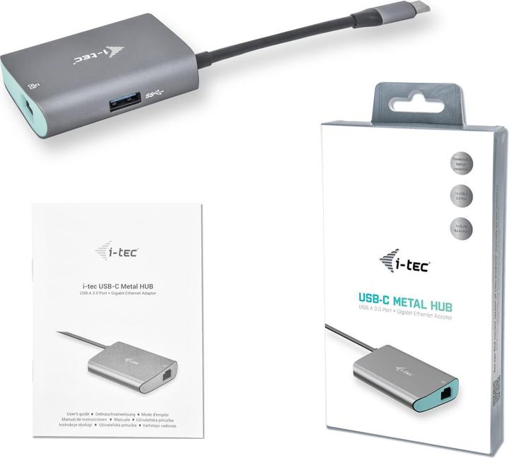 i-tec USB-C Metal Adapter HUB - kaufen bei Galaxus - Galaxus