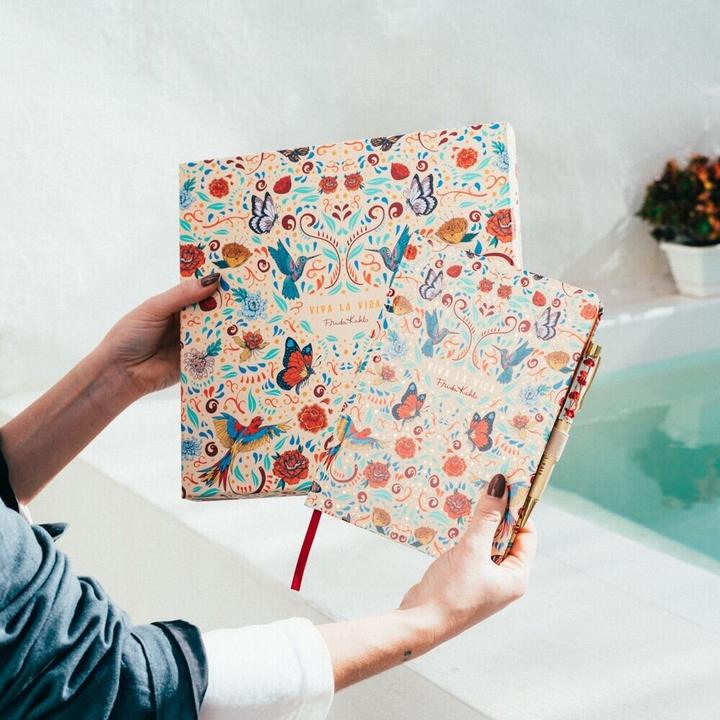 Grupo Erik FRIDA KAHLO - Viva La Vida - Gift Box Notebook Premium A5 ...