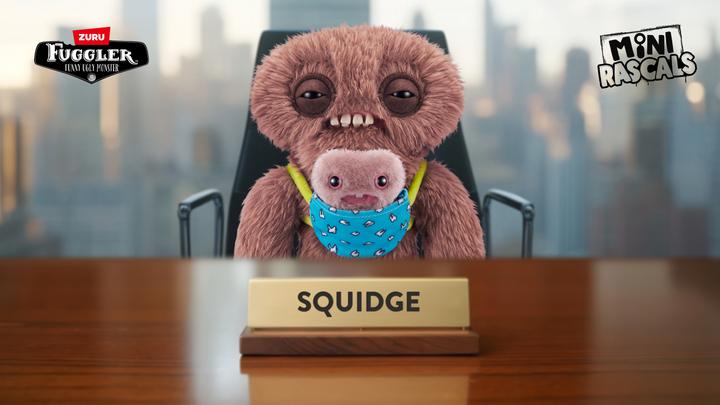 Zuru Fuggler Mini Rascals 9-inch Assortment Series 1 (Squidge (Brown ...