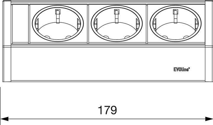 Schulte ELEKTROTECHNIK EVOLINE® V-DOCK CUISINE (159360001300) - Galaxus