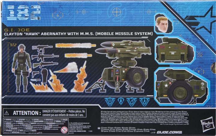 Hasbro Gaming G.I. Joe Classified Series #182 Clayton Hawk Abernathy ...