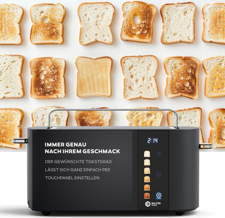 Balter TS-34 Toaster mit Touch-Bedienung - kaufen bei Galaxus
