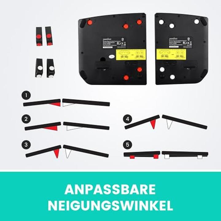 Perixx Wireless Ergonomic Split Compact DE Black Keyboard - Digitec