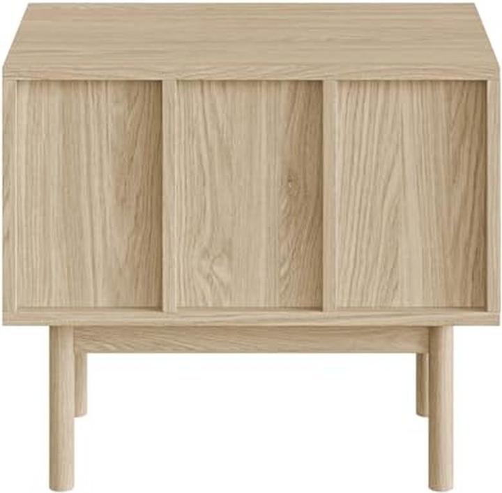 Selsey nachtkastje Neksto - 58 cm - Geolied eikenhout - Galaxus