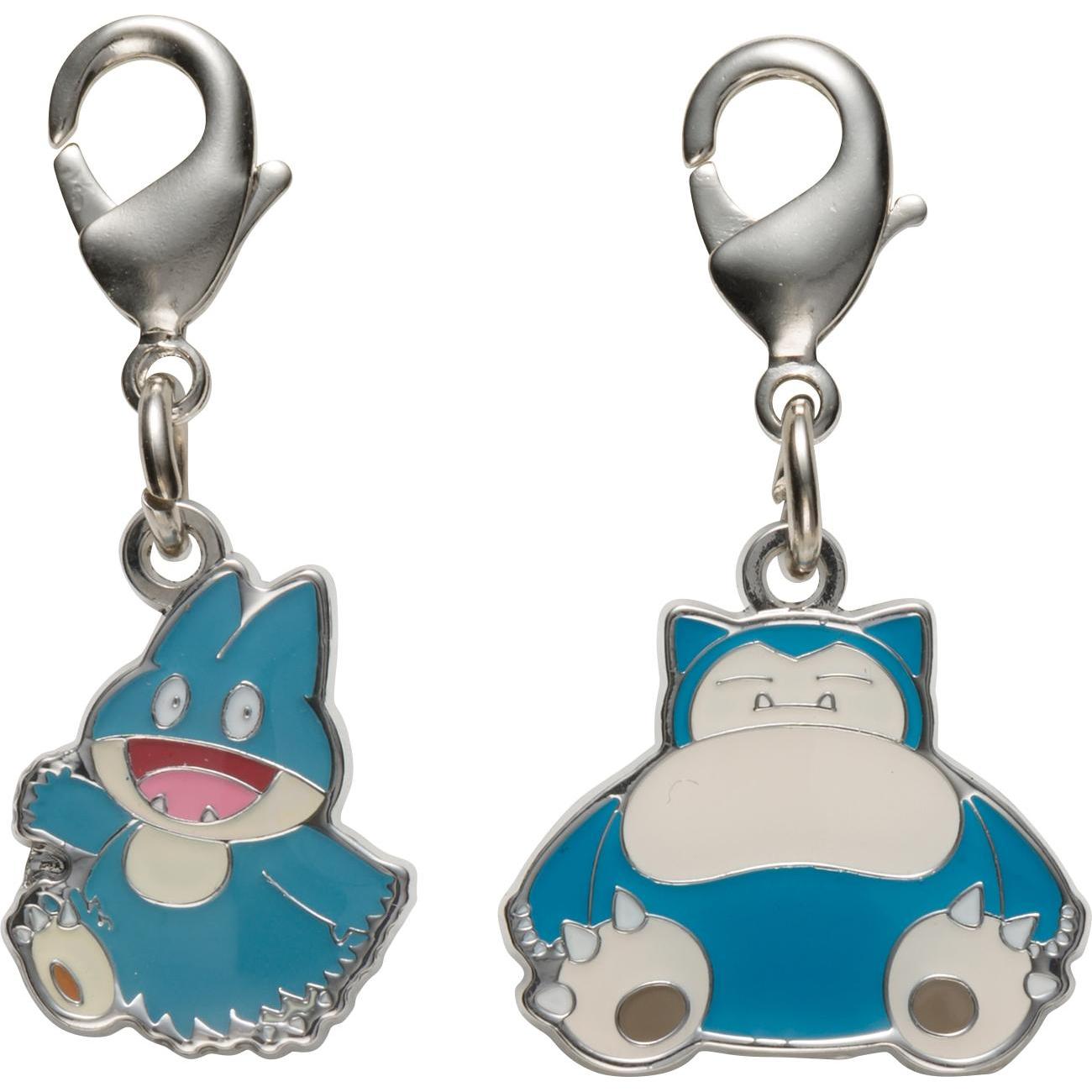 Pokémon Pokemon Center - Munchlax, Snorlax Schlüsselanhänger - 2 Stück ...