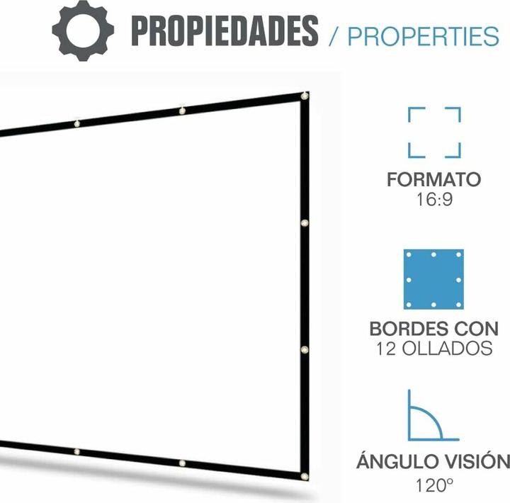 Iggual Projection Screen ECO COST 100 100 - acheter sur Digitec