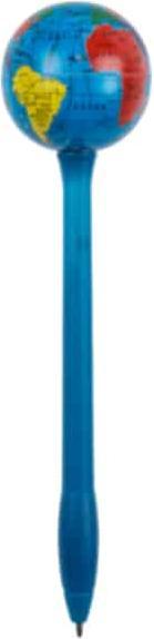 Diverse Ball pen blue barrel with globe - buy at Digitec