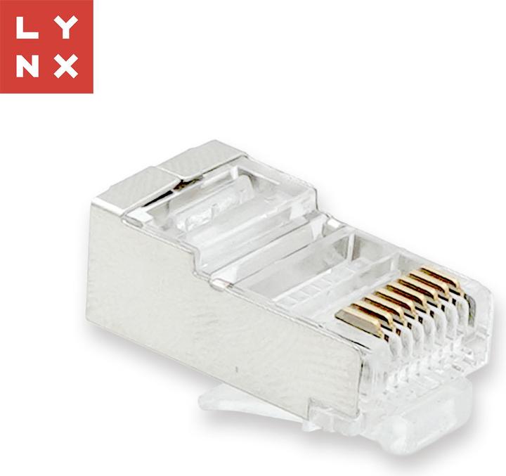 Lynx Cs LYNX konektor STP Cat5e, 50µ, 100ks - kaufen bei Digitec - Digitec