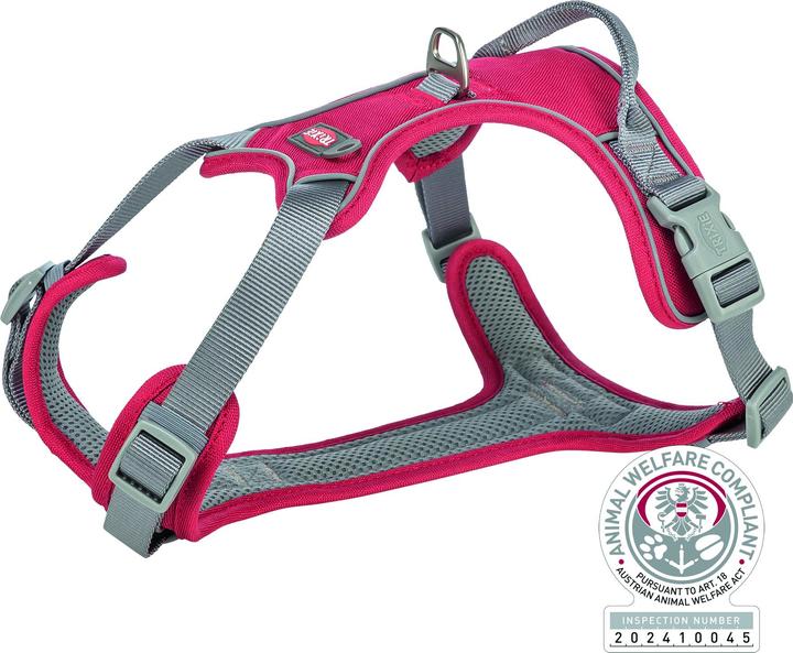 Trixie Hondentuig Premium Active Rood - 30-40X1,5 Cm - Galaxus