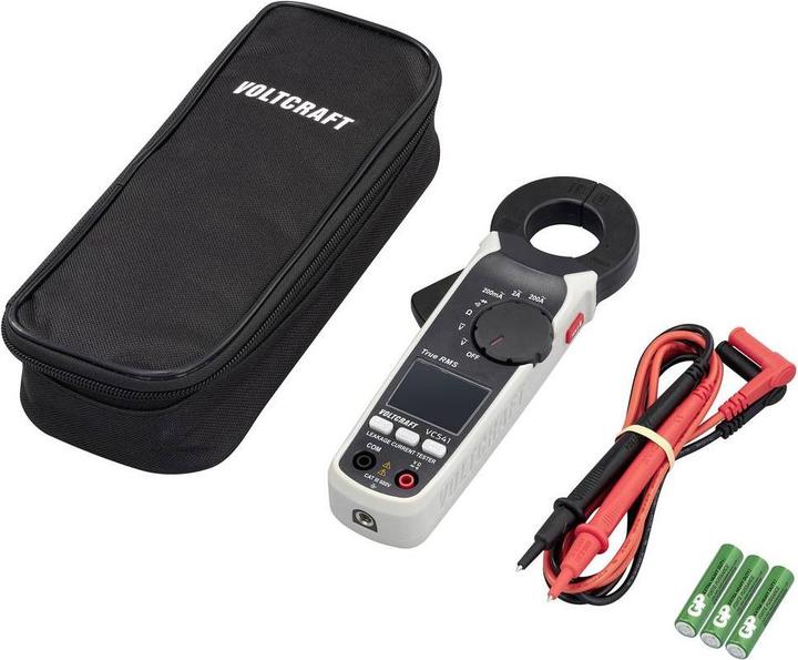 Voltcraft VC541 Leckstromzange 100 µA digital CAT III 600 V Anzeige ...