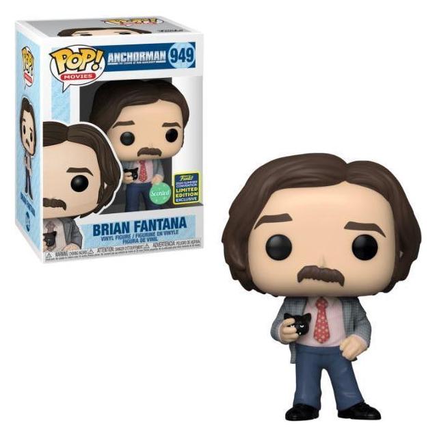 Funko POP! Présentateur vedette : La Légende de Ron Burgundy - Brian ...