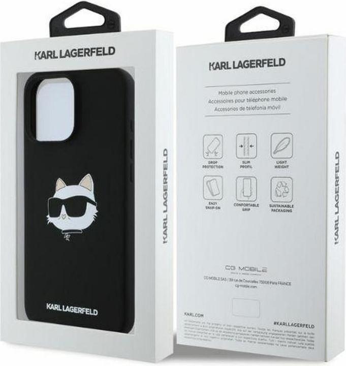 Karl Lagerfeld KLHMP16XSCHPPLK iPhone 16 Pro Max czarny/black HC ...