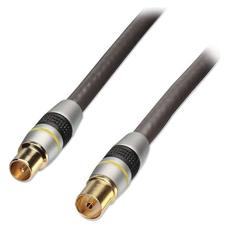 Lindy Premium TV Aerial / UHF / RF / Freeview Coax Extension Cable ...