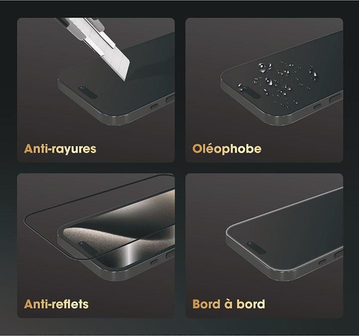 Tiger Glass Plus Verre Trempe Recycle Confidentiel Iphone 16 Pro - Galaxus