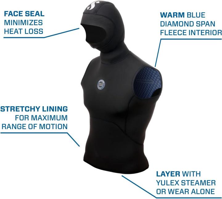 Scubapro Everflex 5/3 Vest HDD Wn S- Caoutchouc Naturel Yulex - Galaxus