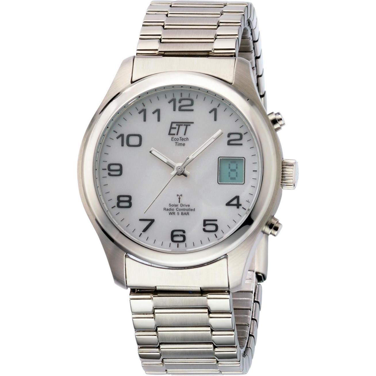 Conrad Components Eco Tech Time Solar Montre radio pour homme - Galaxus