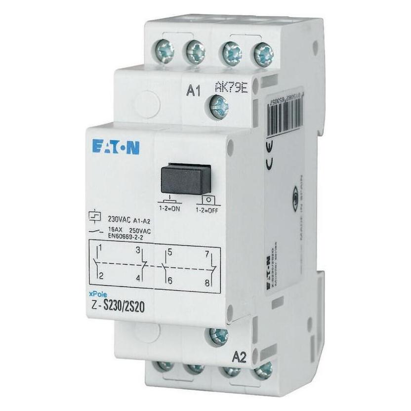 Eaton MOE Z-S230/2S2O Télérupteur, 230V 50Hz, 2S+2Ã - Galaxus