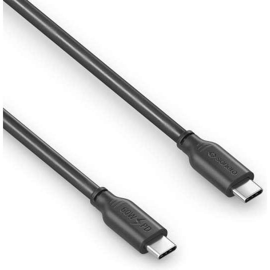 Purelink sonero USB-C auf USB-C Ladekabel - USB 2.0, 60W PD - schwarz ...