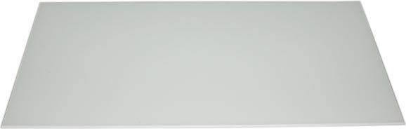 Home It Kitchen Splash plate white frosted tempered glass 800 x 400m ...