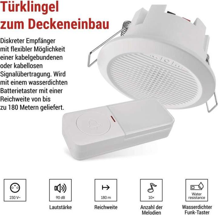 Emos Draht/Drahtlose Türklingel P57103, eingebaut - buy at Digitec ...
