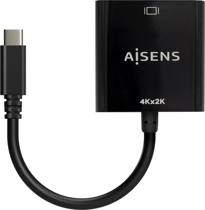 Aisens CONVERSOR USB-C A HDMI 4K30HZ USB-C M-HDMI H NEGRO 15CM - Digitec
