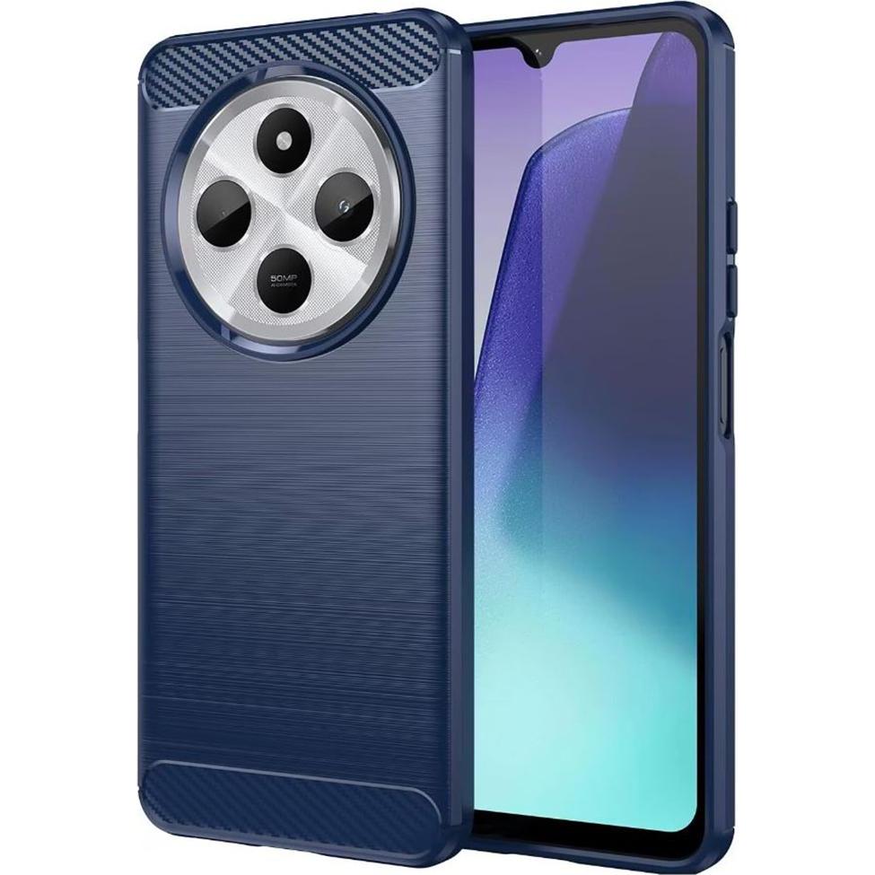 Techsuit - Carbon Silicone - Xiaomi Redmi 14C / Poco C75 - Blue - Digitec