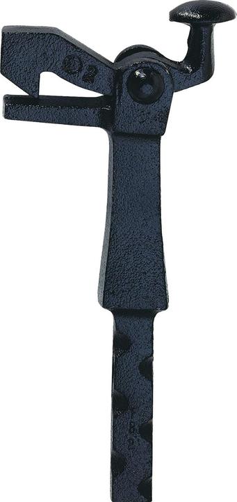 Kws Gate stop 1301/1303/1305 Malleable cast iron black 105 mm 15x13 mm ...