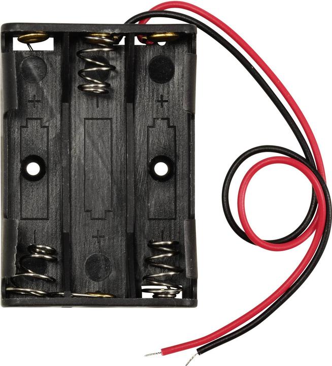 Tru Components TC-13220668 Batteriehalter 3x Micro (AAA) Kabel (L x B x ...