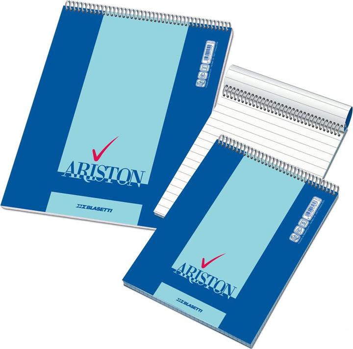 Blasetti Ariston A4 writing notebook 60 sheets Blue - buy at Digitec