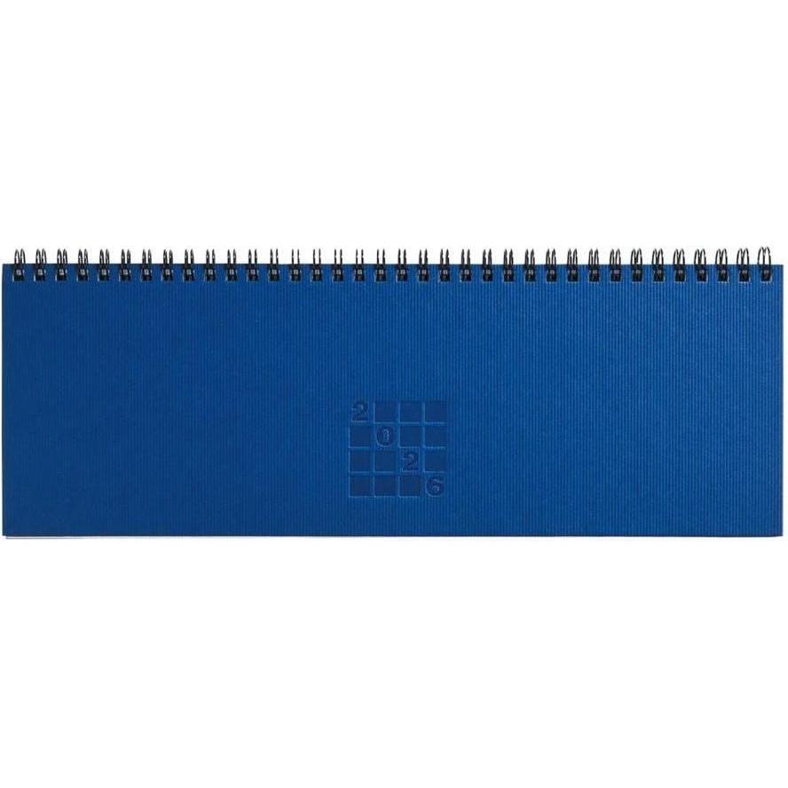 Simplex Tisch-Querkalender Septant 30.7 x 10.5 cm, 2026, Blau - Digitec