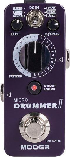 Mooer Micro Drummer II Drum Machine effectpedaal - kaufen bei Galaxus ...