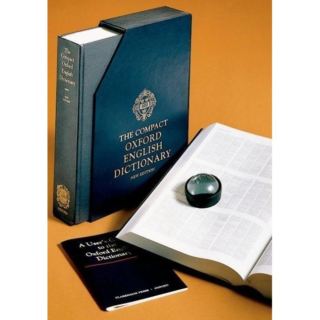 Oxford University Press The Compact Oxford English Dictionary, w. user ...