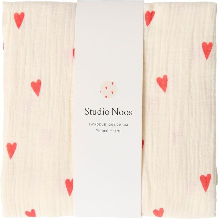 Studio Noos Al Hearts Swaddle - kaufen bei Galaxus